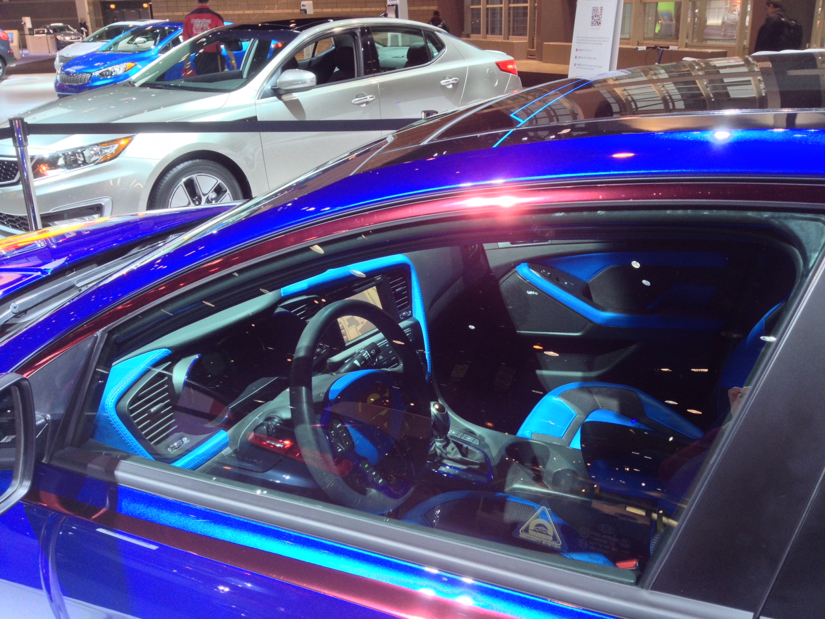 The Superman Kia Optima Hybrid Flies Into The Chicago Auto Show