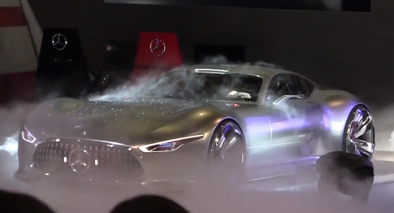 LA Video: Reveal of Unreal Mercedes-Benz AMG Vision GT concept - The ...