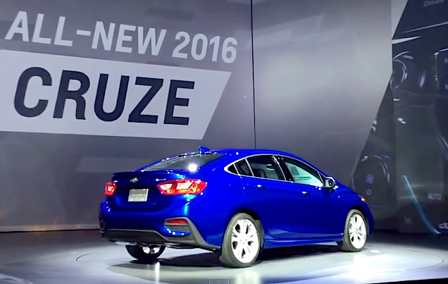 World Debut of the 2016 Chevy Cruze: New Design and New Power [Preview ...